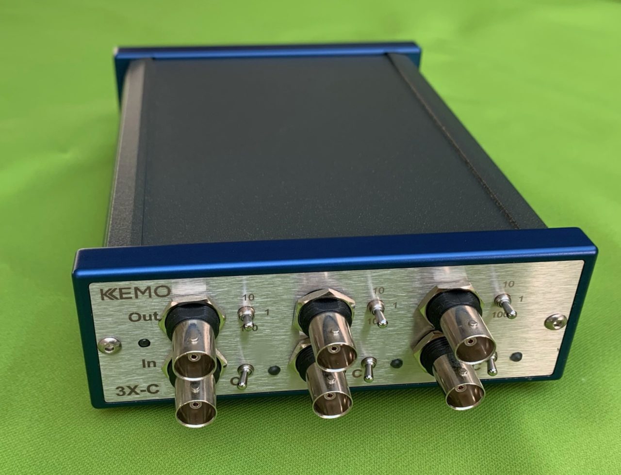 Charge Amplifiers, Signal Conditioning & Filters- Kemo Ltd